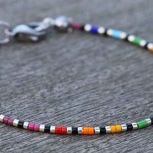 Pride Bracelet, LGBTQ Bracelet, Subtle Pride, Bi Pride, Rainbow, Love ...