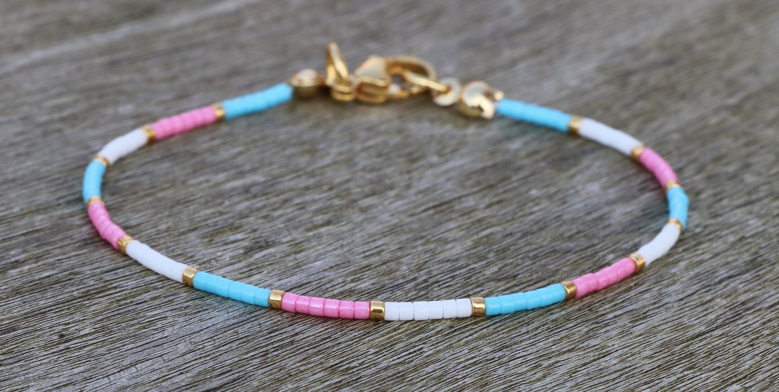 Transgender Bracelet Subtle Pride Trans Bracelet Trans - Etsy
