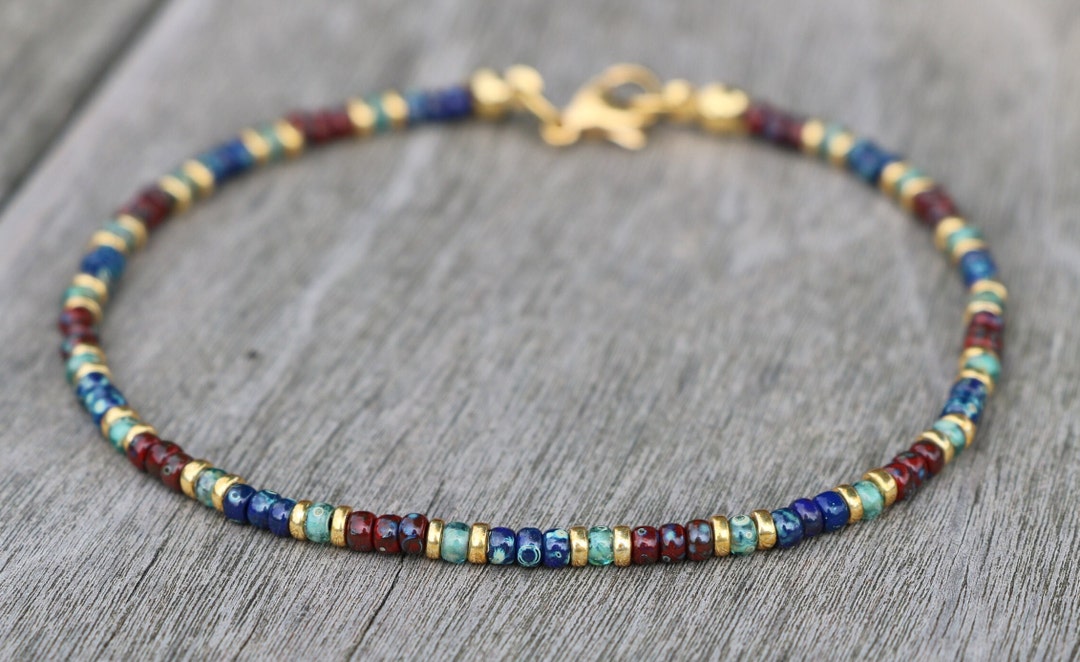 Anklets for Women, Ankle Bracelet, Beaded Anklet, Boho Anklet, Seed ...