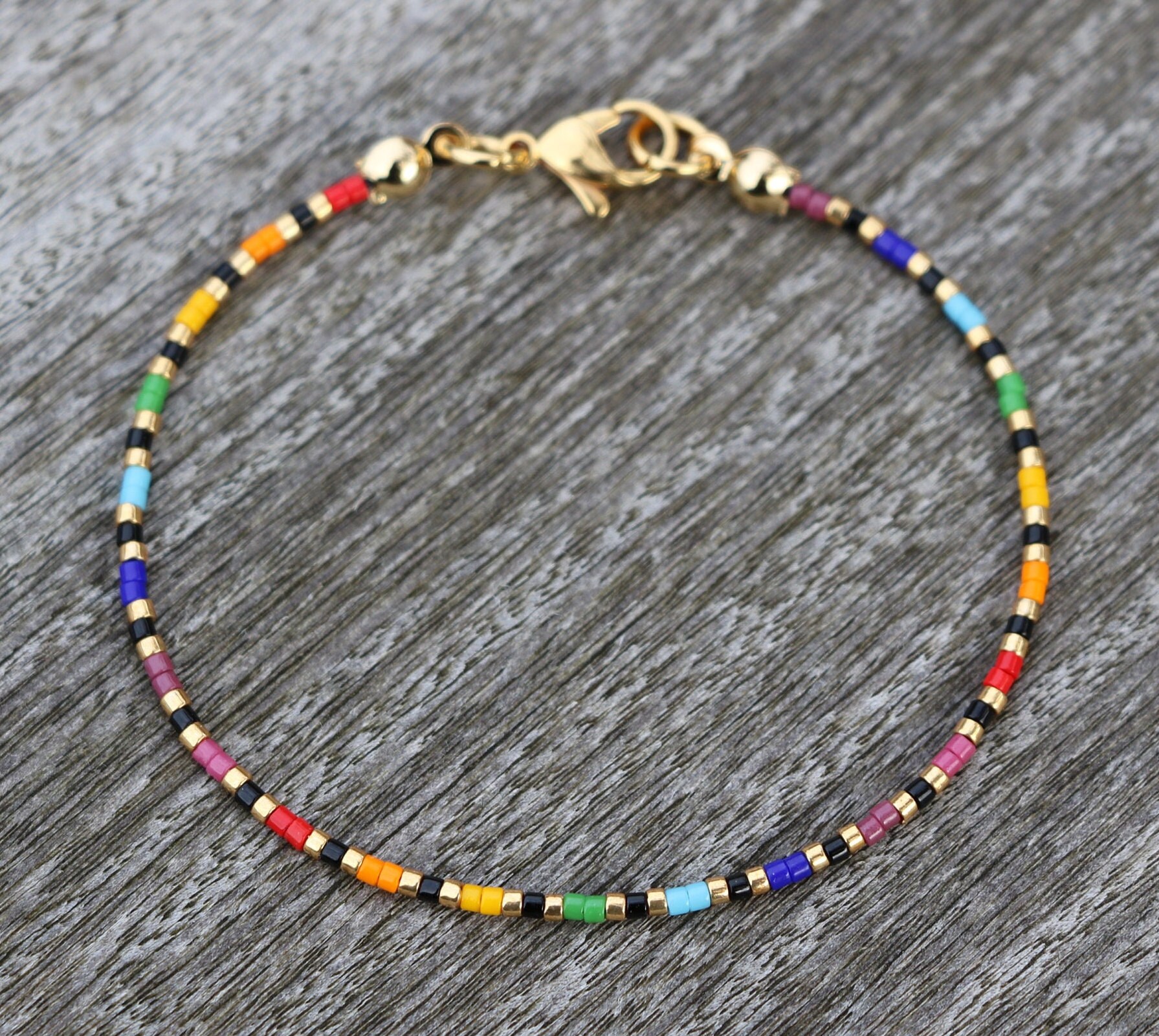 Pride Bracelet LGBTQ Bracelet Subtle Pride Discreet Pride - Etsy