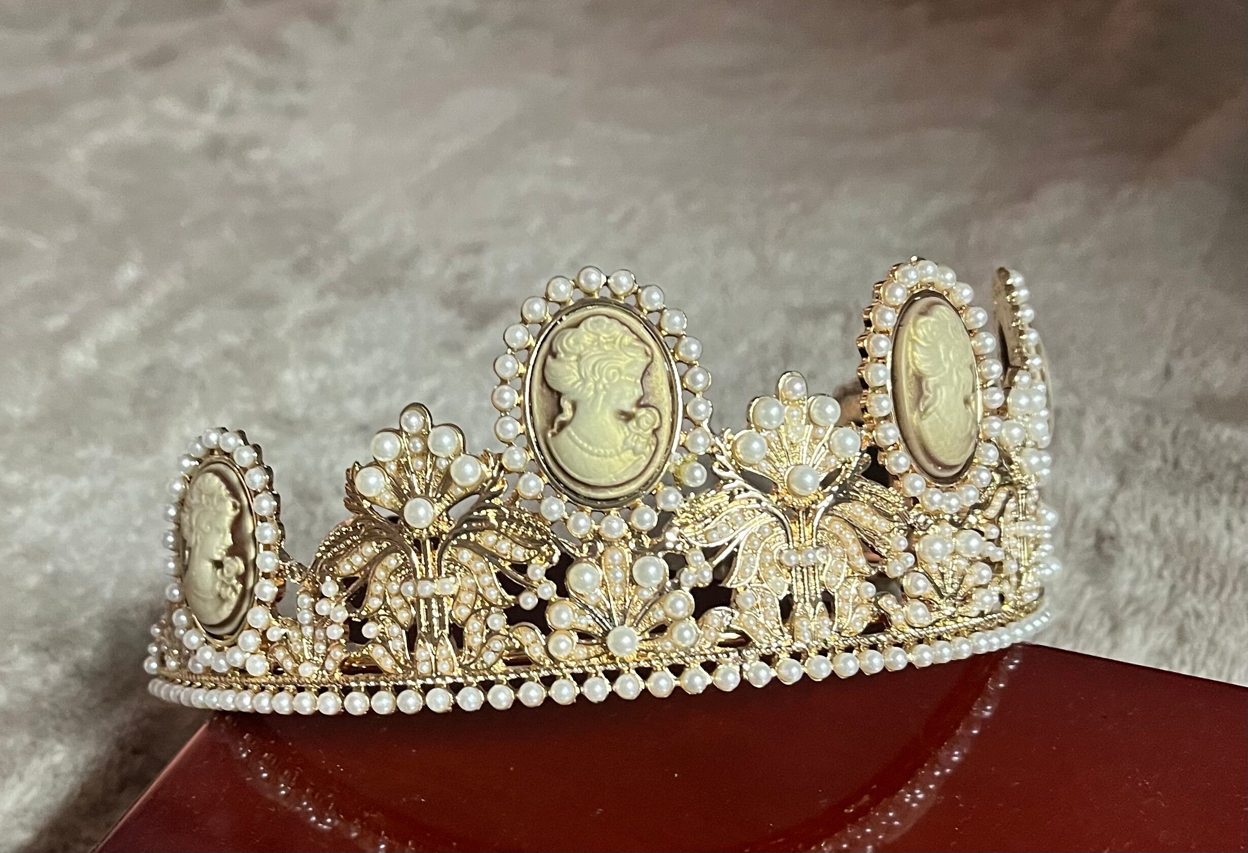 Swedish Cameo Napoleonic Tiara Replica - Etsy