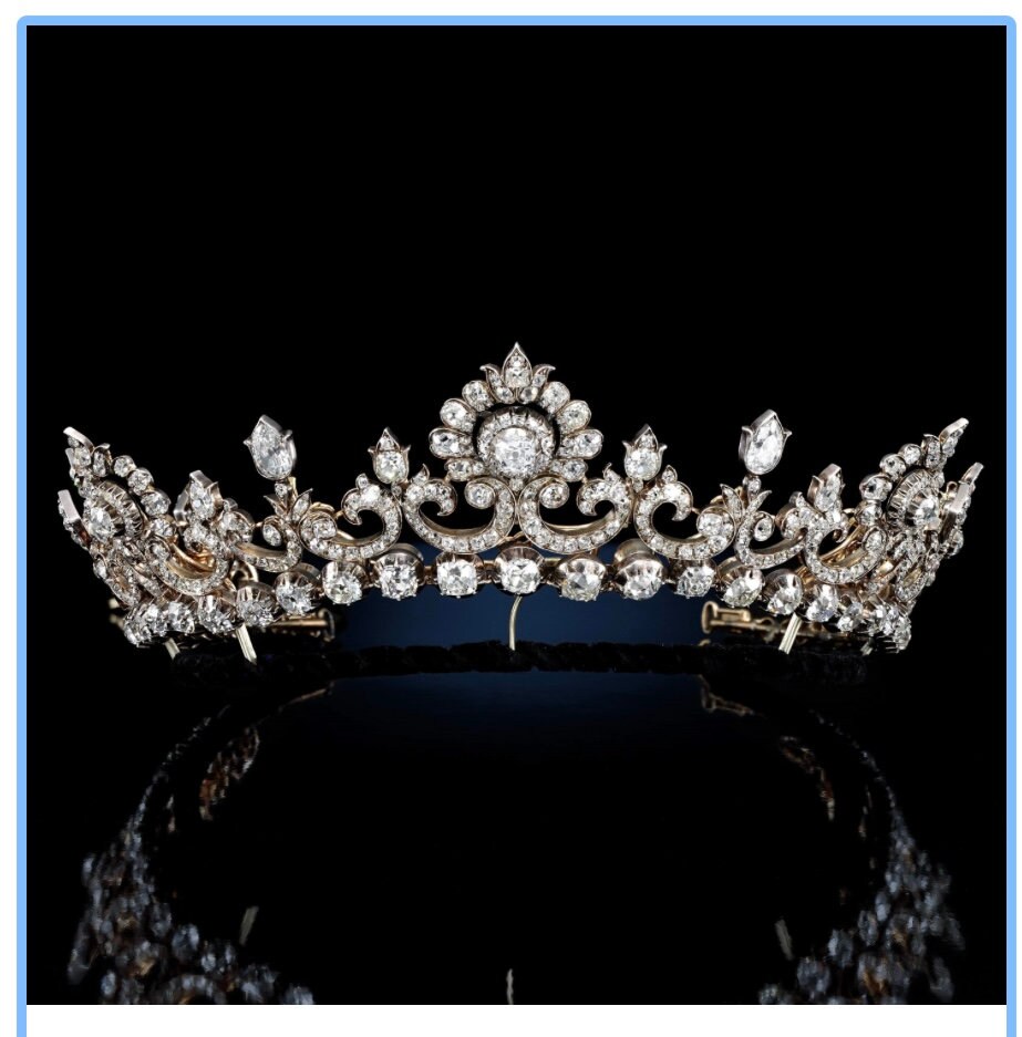 The Anglesey Tiara Replica - Etsy