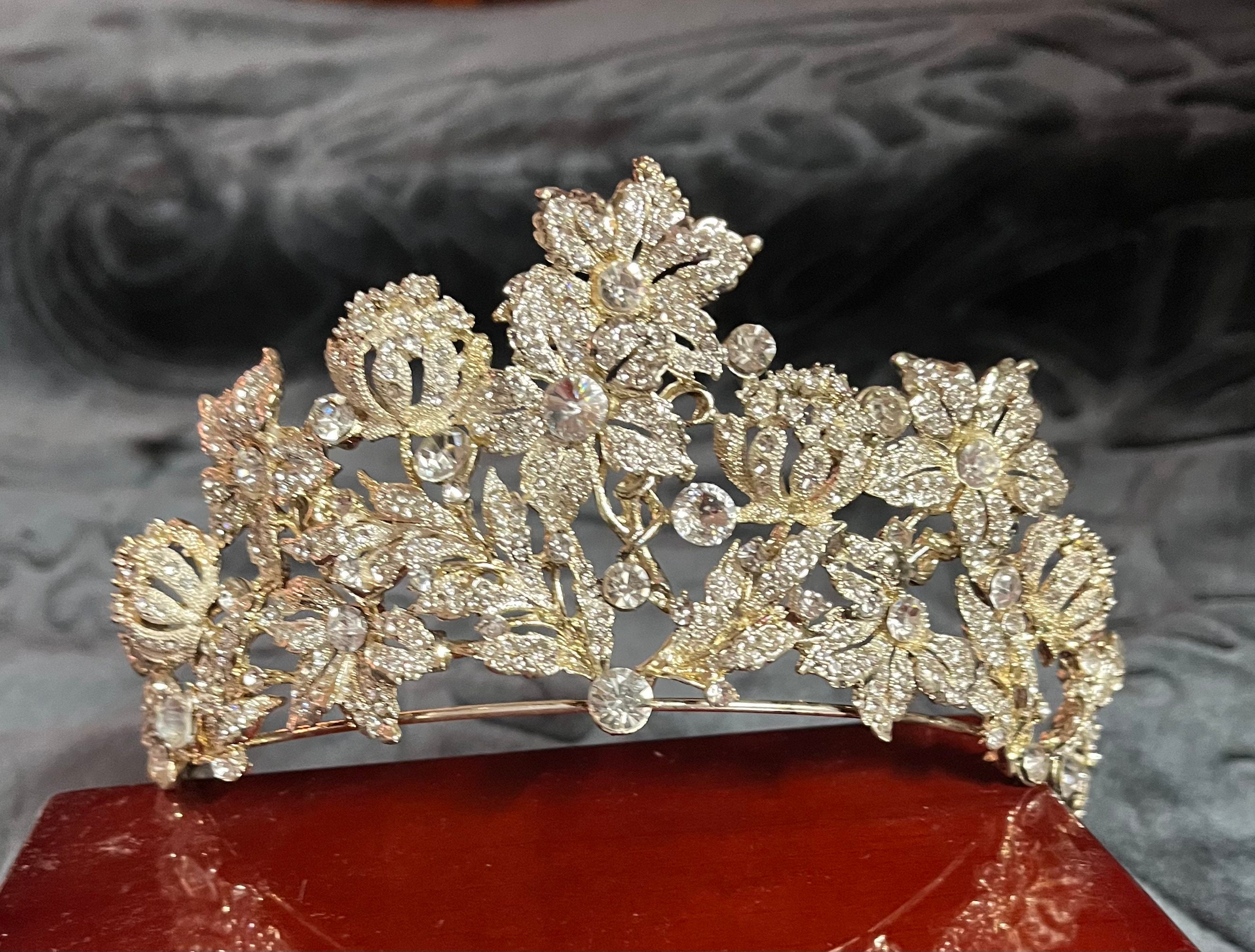Hanoverian Inspired Floral Royal Tiara Replica - Etsy