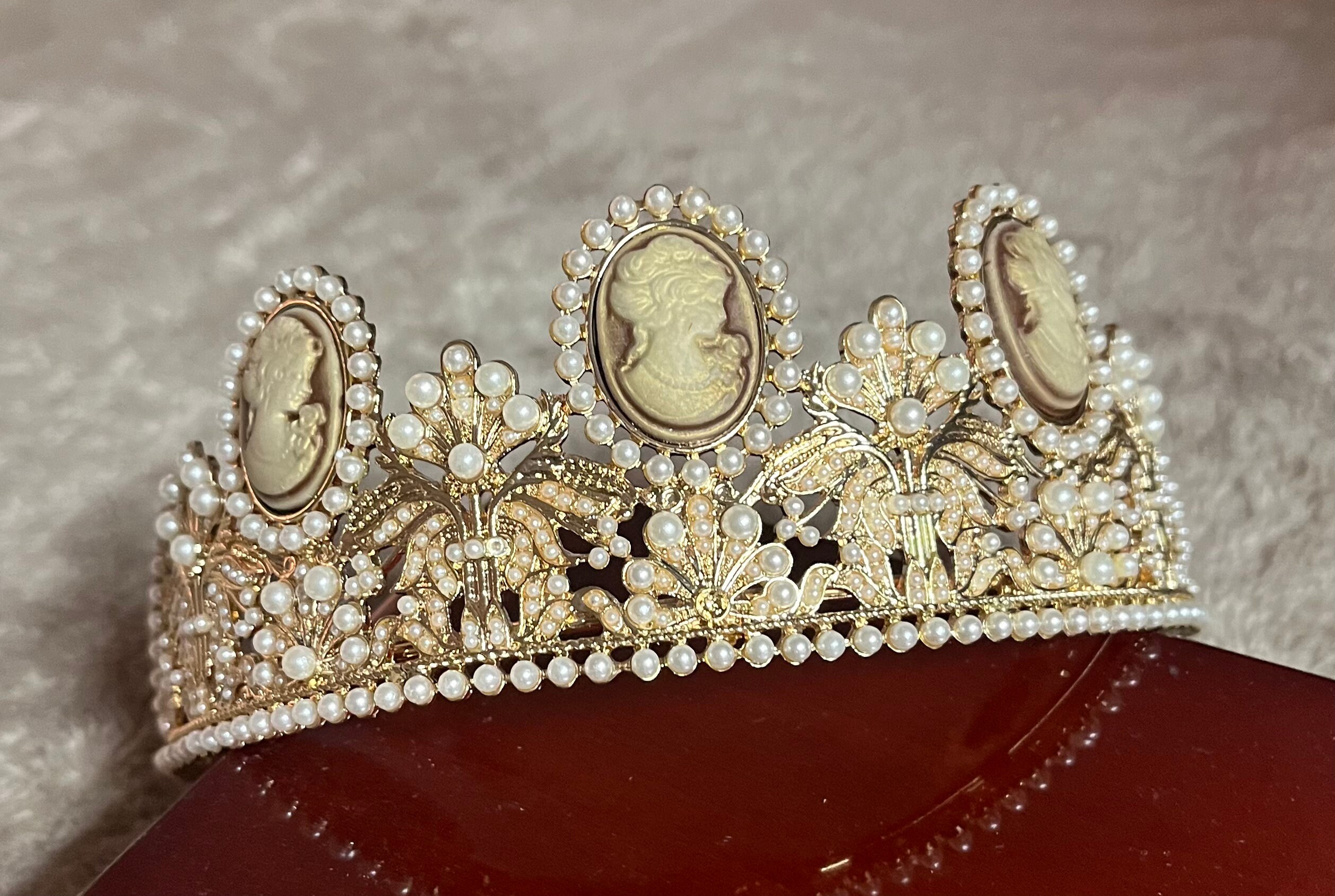 Swedish Cameo Napoleonic Tiara Replica - Etsy