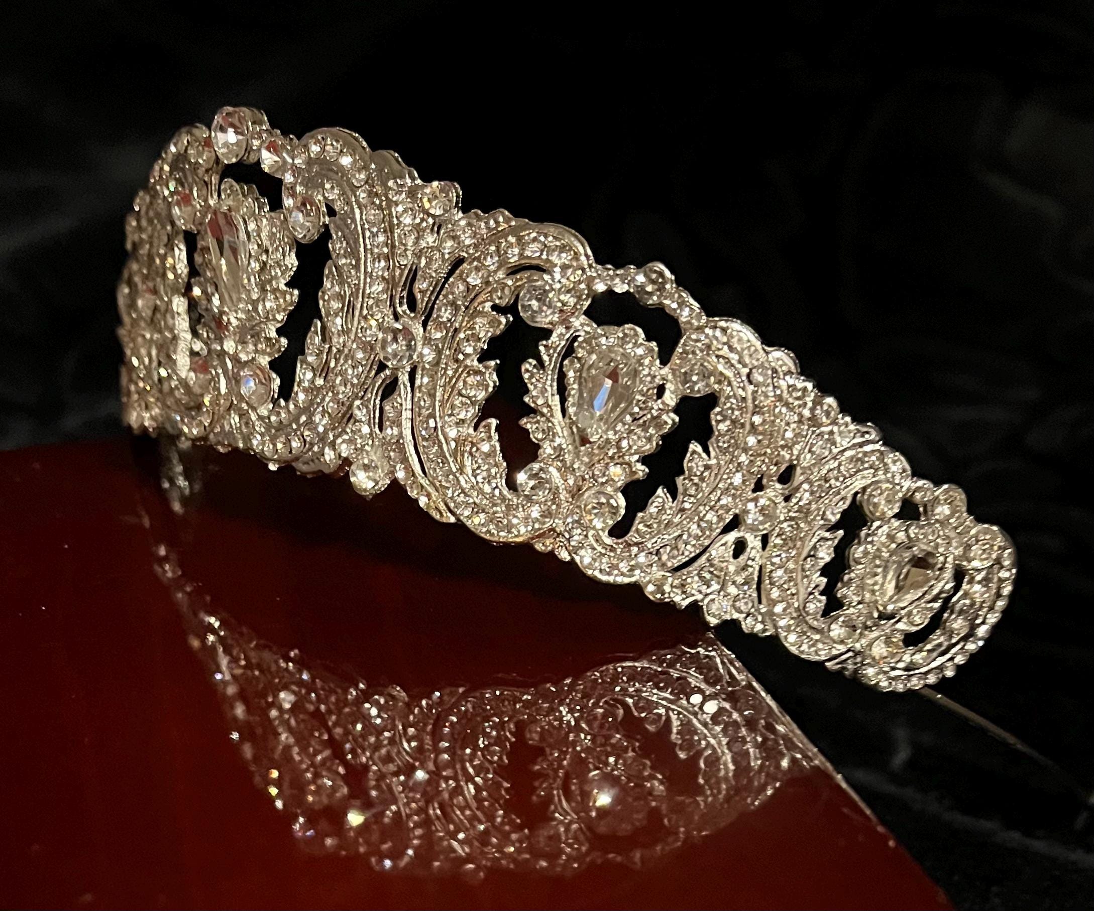 The Yusupov Ruby and Diamond Wedding Tiara Replica - Etsy