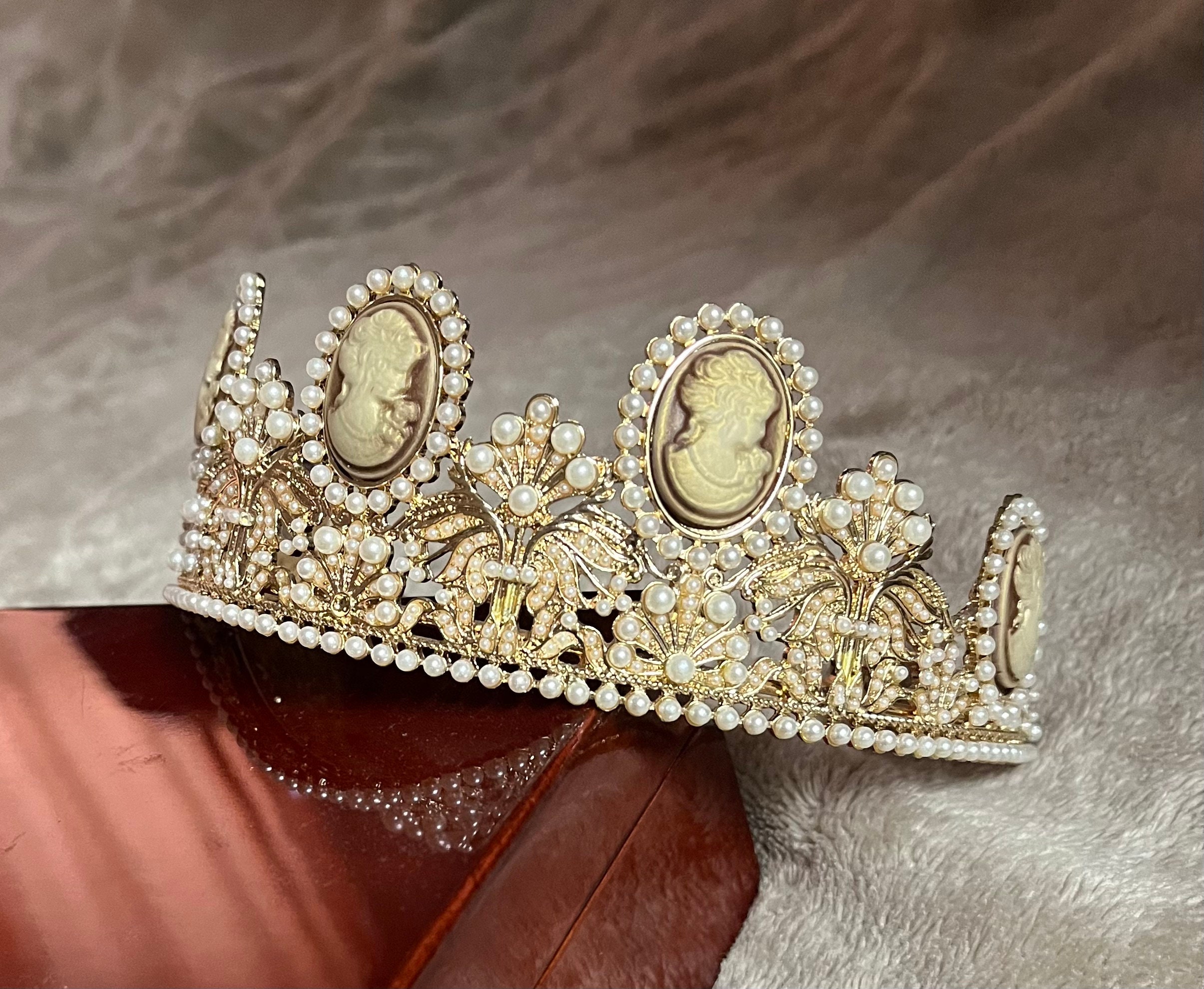 Swedish Cameo Napoleonic Tiara Replica - Etsy