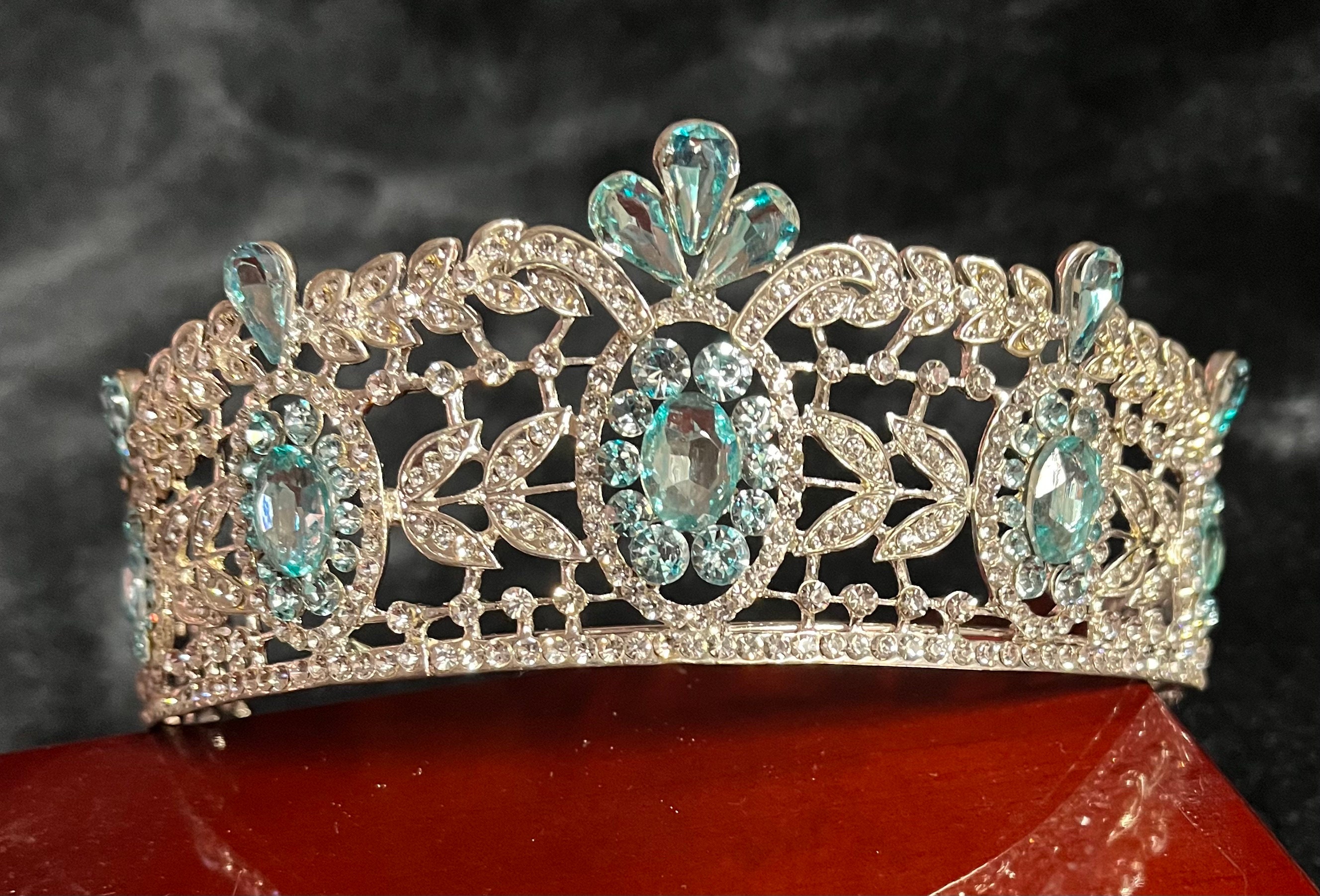 Lady Hesketh Aquamarine and Diamond Tiara Replica - Etsy