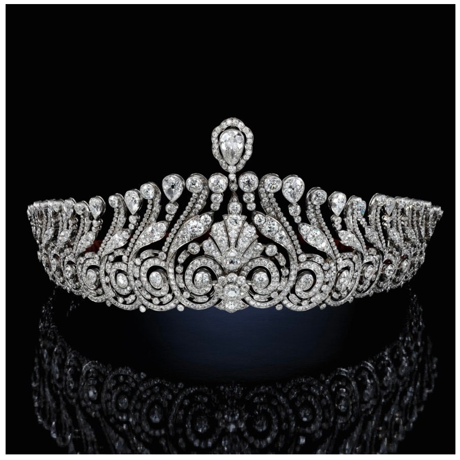 Belle Epoque Diamond Tiara Replica - Etsy