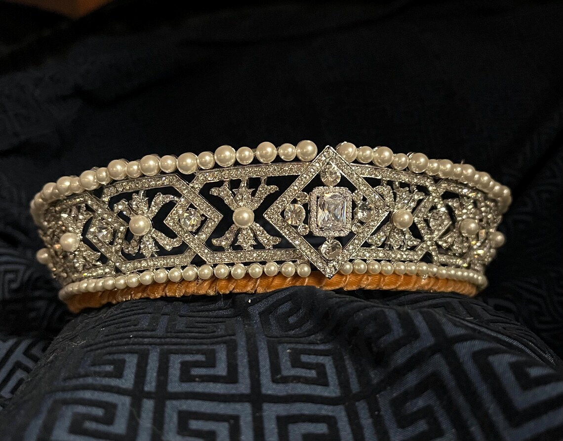 Queen Mary’s Lozenge Bandeau/tiara Replica - Etsy