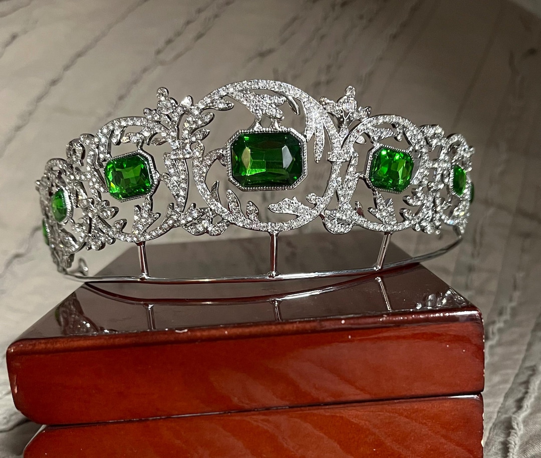 The Habsburg Peridot Tiara Replica - Etsy