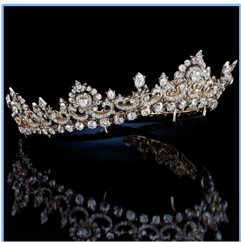 The Anglesey Tiara Replica - Etsy