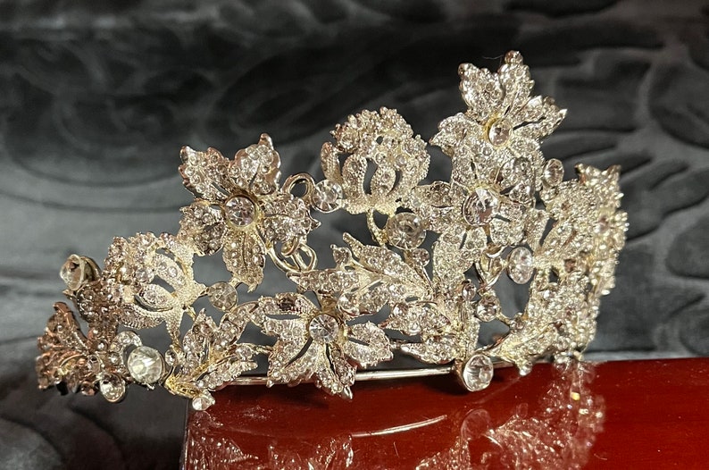 Hanoverian Inspired Floral Royal Tiara Replica - Etsy