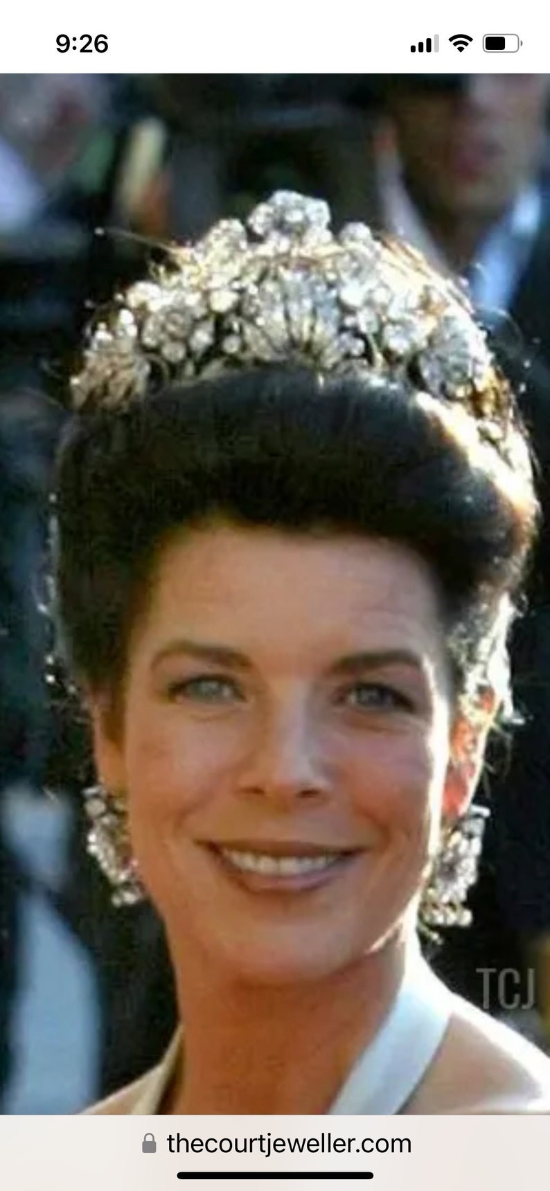 Hanoverian Inspired Floral Royal Tiara Replica - Etsy