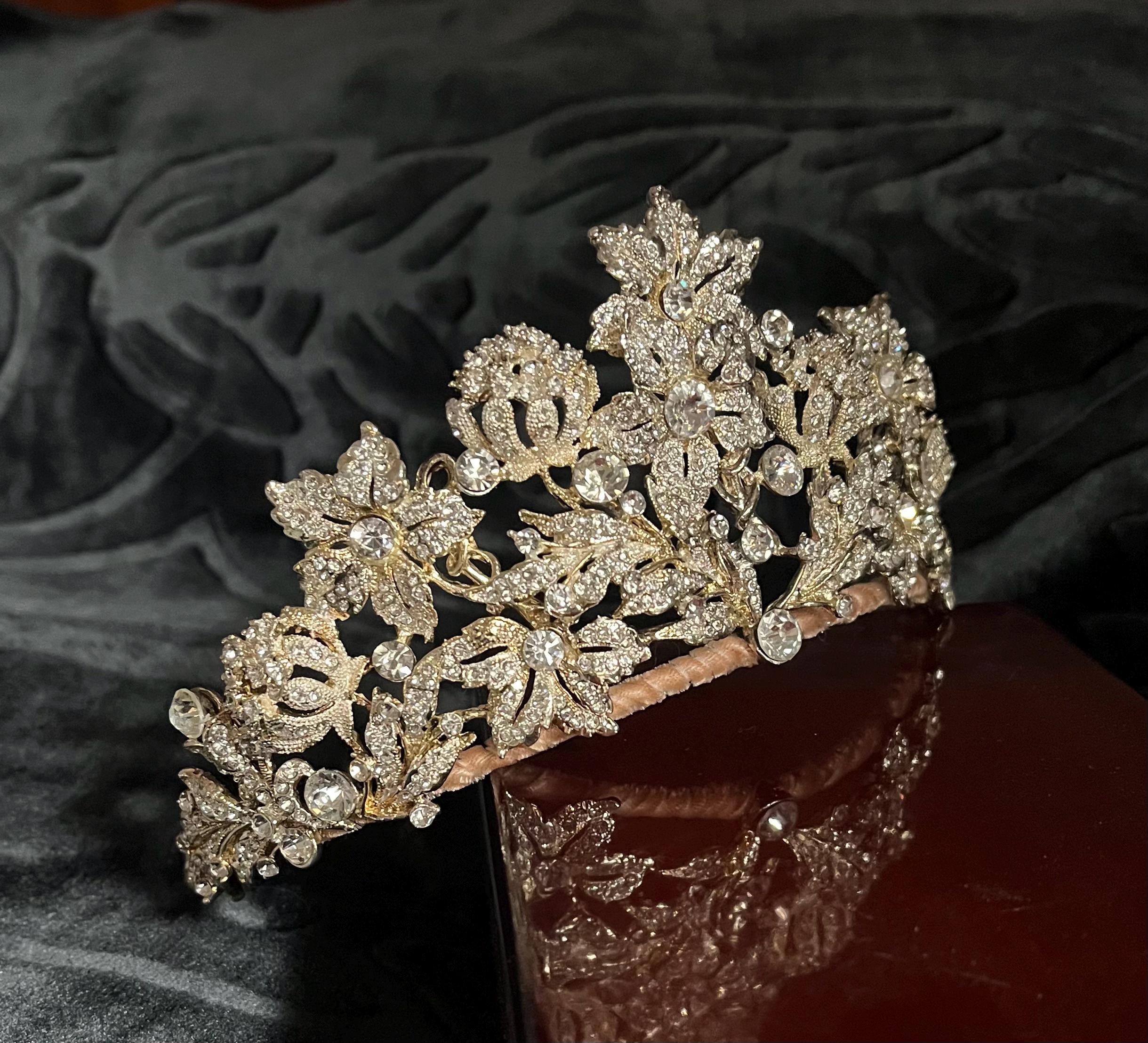 Hanoverian Inspired Floral Royal Tiara Replica - Etsy