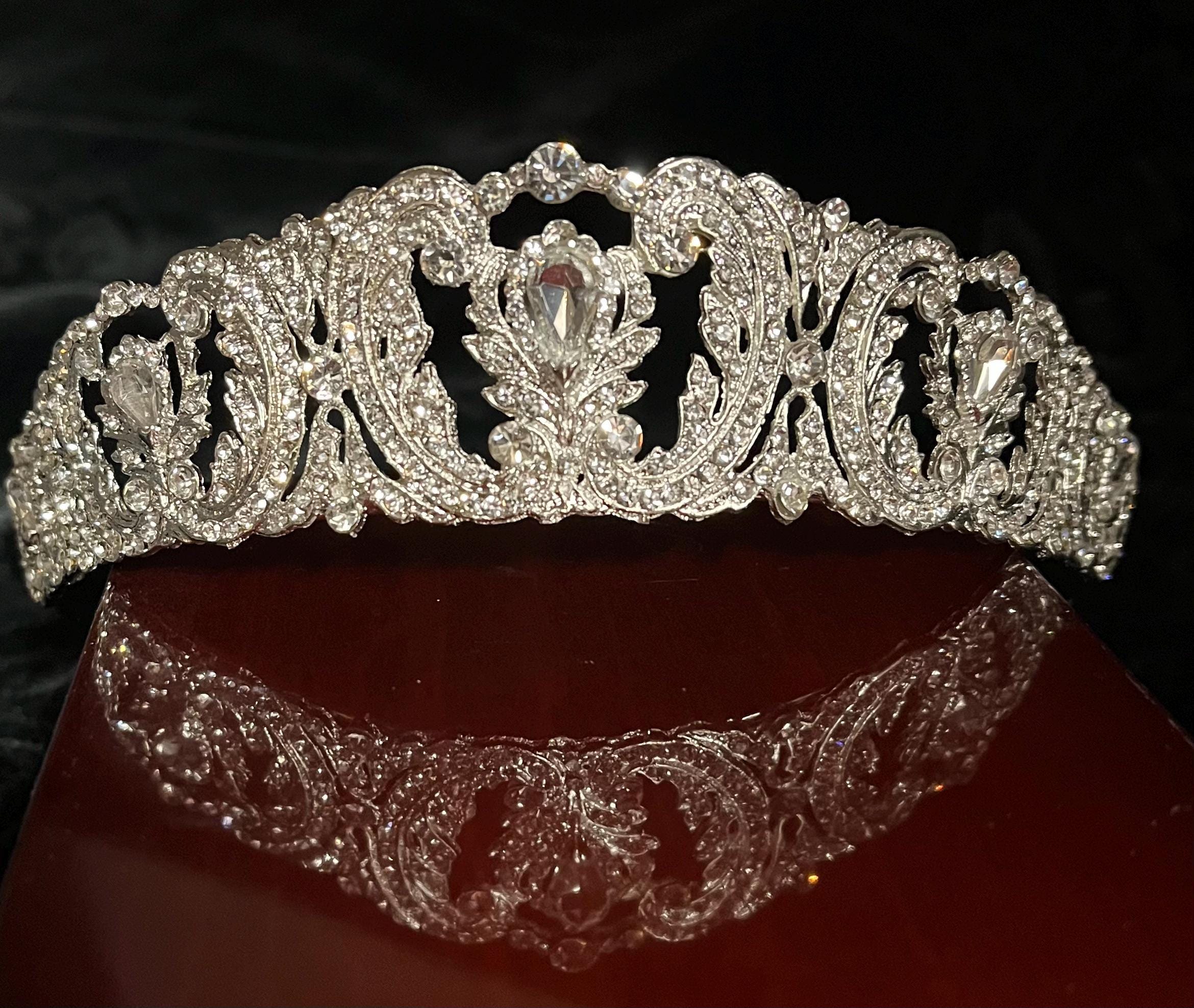 The Yusupov Ruby and Diamond Wedding Tiara Replica - Etsy