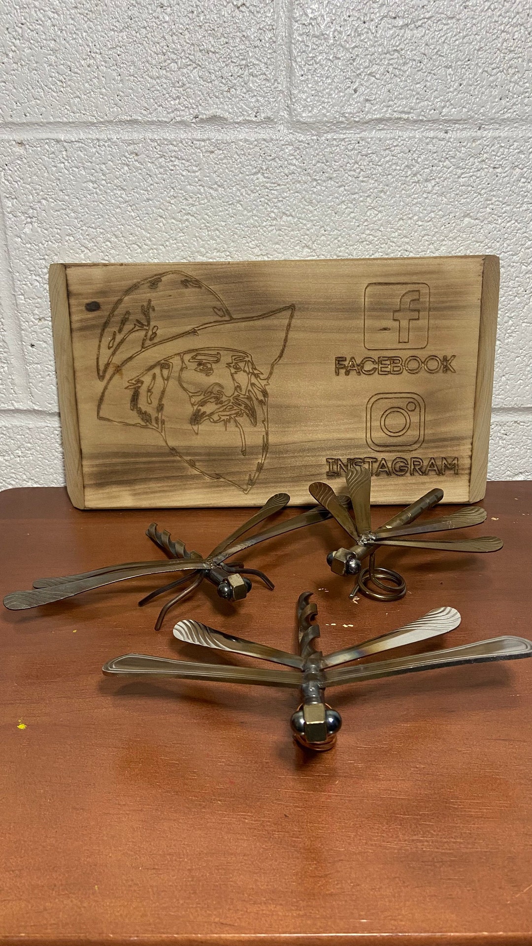 Metal Dragonflies - Etsy