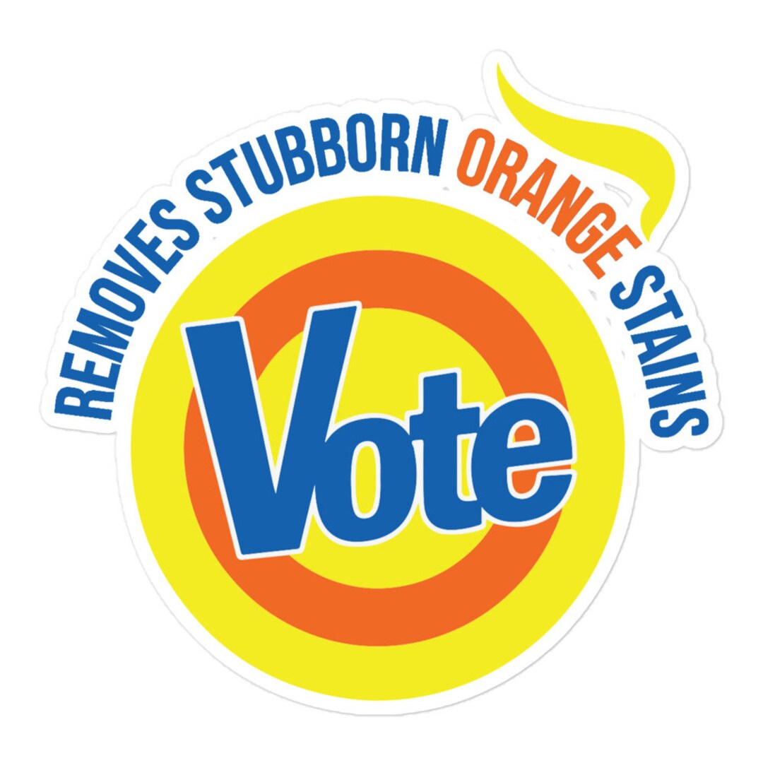 Joe Biden 2024 Vote Sticker, Anti Trump Sticker, Vote Sticker, Biden ...