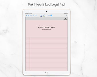 Pdf Legal Pad - Etsy