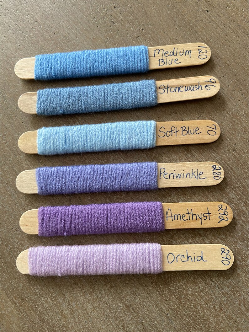 Yarn Pegs - Hobby Lobby "i Love This Yarn" Solid Colors - Complete Set ...