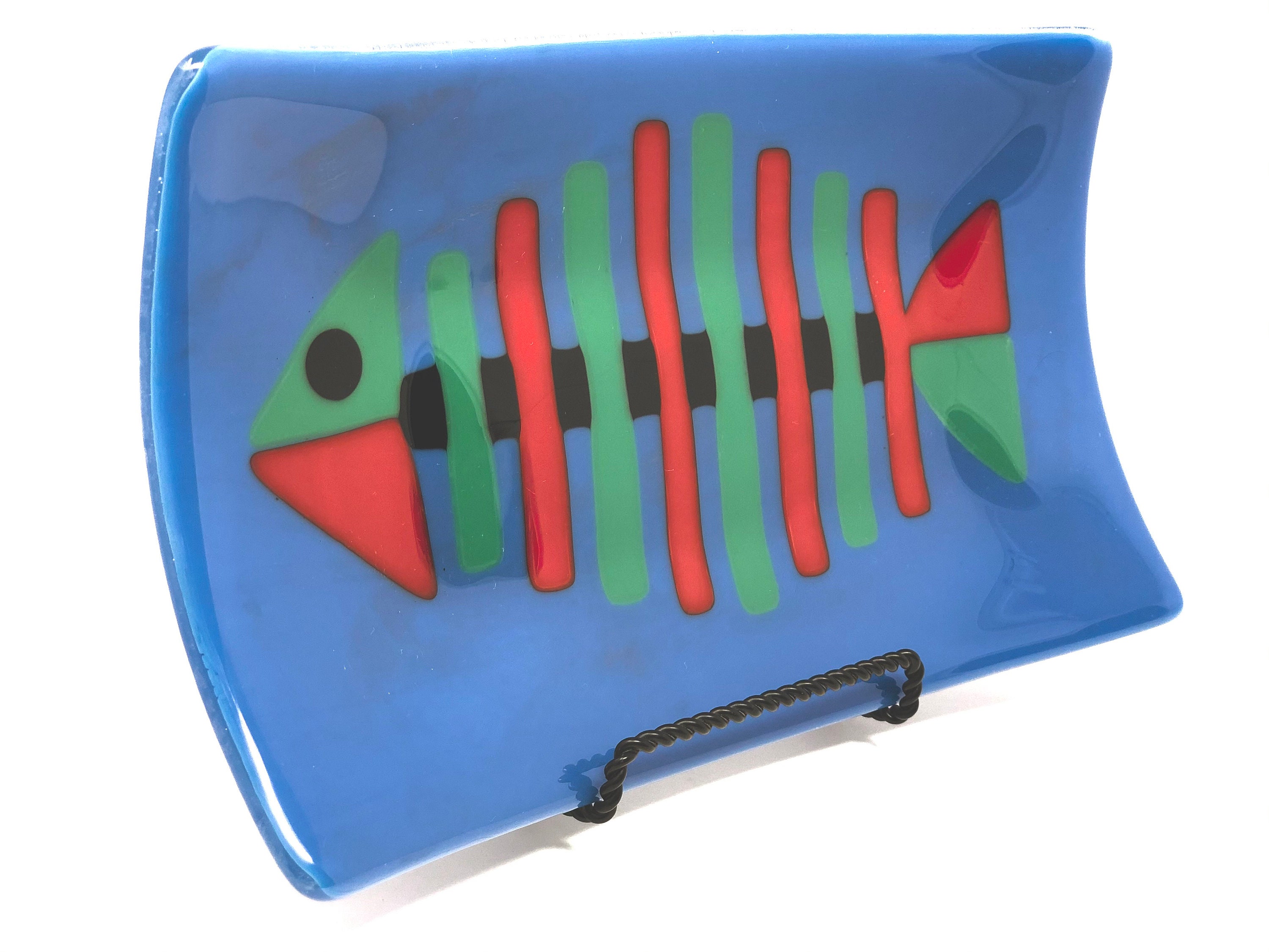 Fish Bones Serving Plate Centerpiece for Party Candle - Etsy