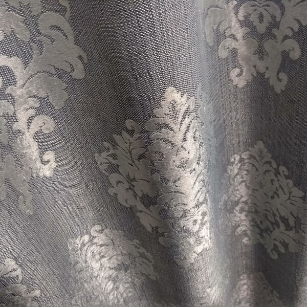 Damask Curtains - Etsy
