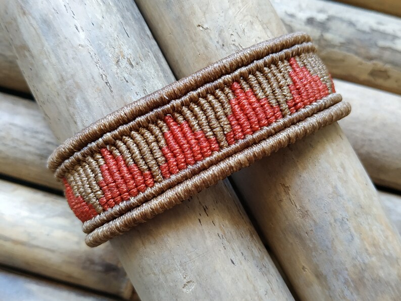 Macrame Bracelet, Handmade Bracelet, Unisex Bracelet, Native American ...