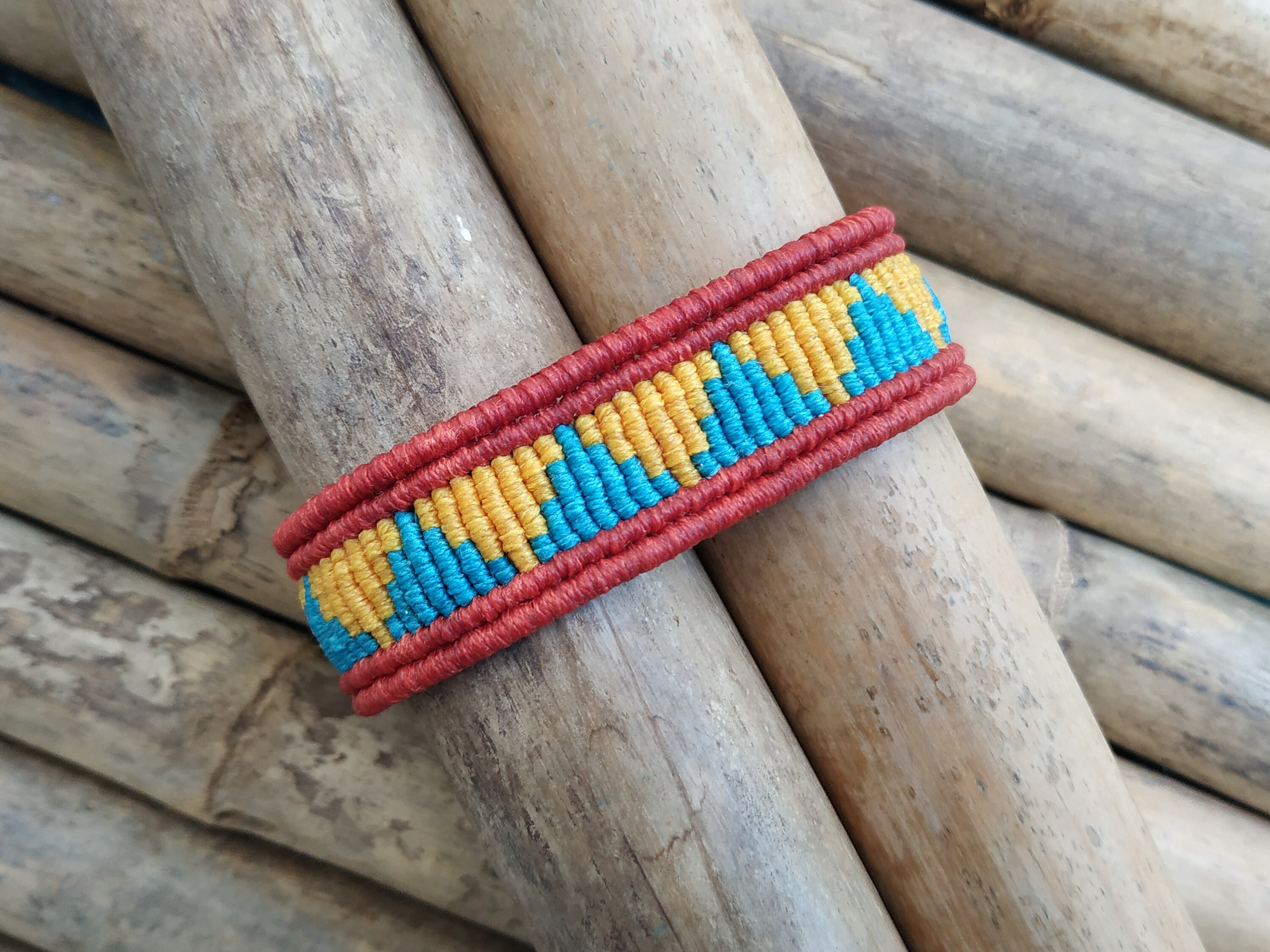 Macrame Bracelet, Handmade Bracelet, Unisex Bracelet, Native American ...