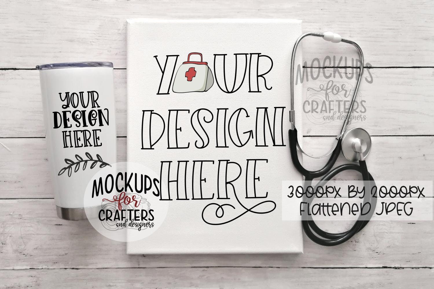 Medical Mock-ups Bundle, Medical Mockups, FIVE Mock-ups Included ...