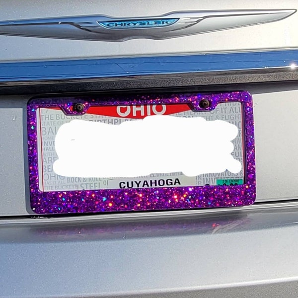 Bling License Plate - Etsy