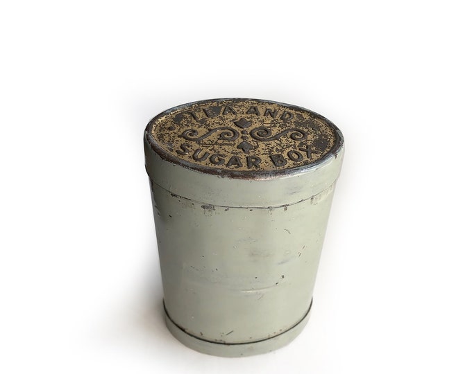 WW1 Antique Tea and Sugar Box, Military Rations Container - Etsy