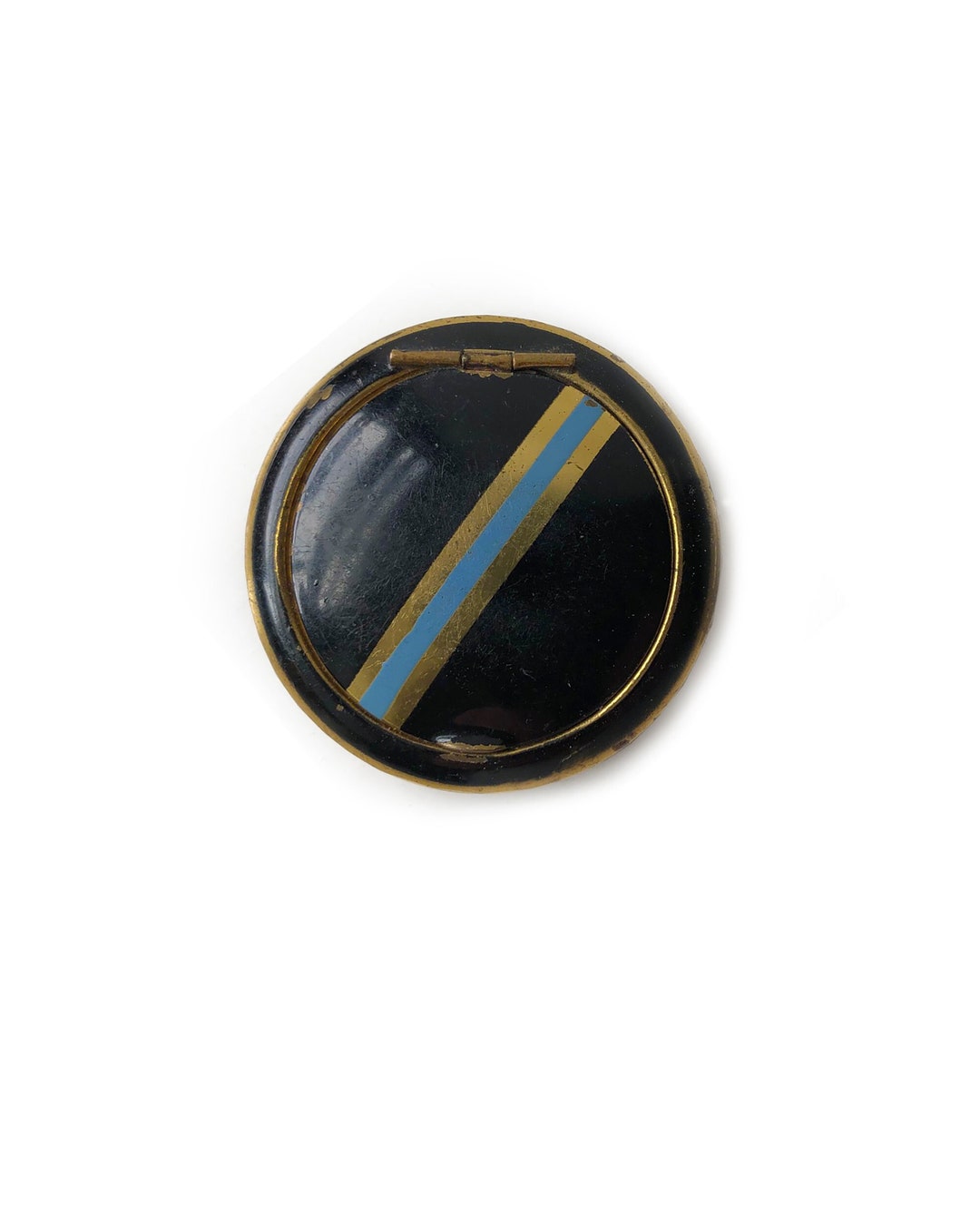 Vintage Art Deco 30s Miniature Powder Compact - Etsy