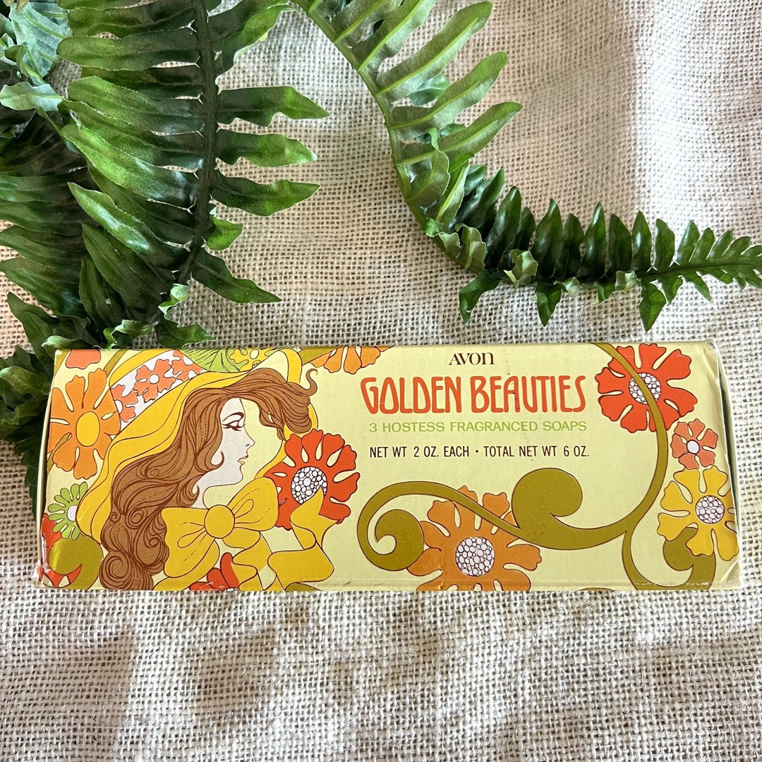 1970s Avon Golden Beauties Three Hostess Soaps Vintage Molded Soap - Etsy