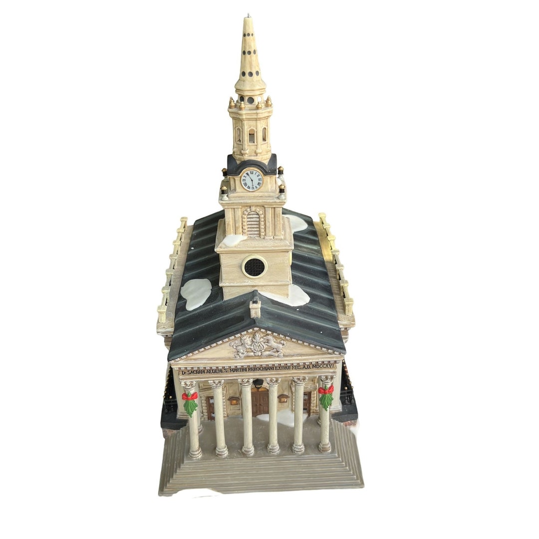 Dept 56 Dicken's Series St. Martin-in-the-fields Church Historical ...