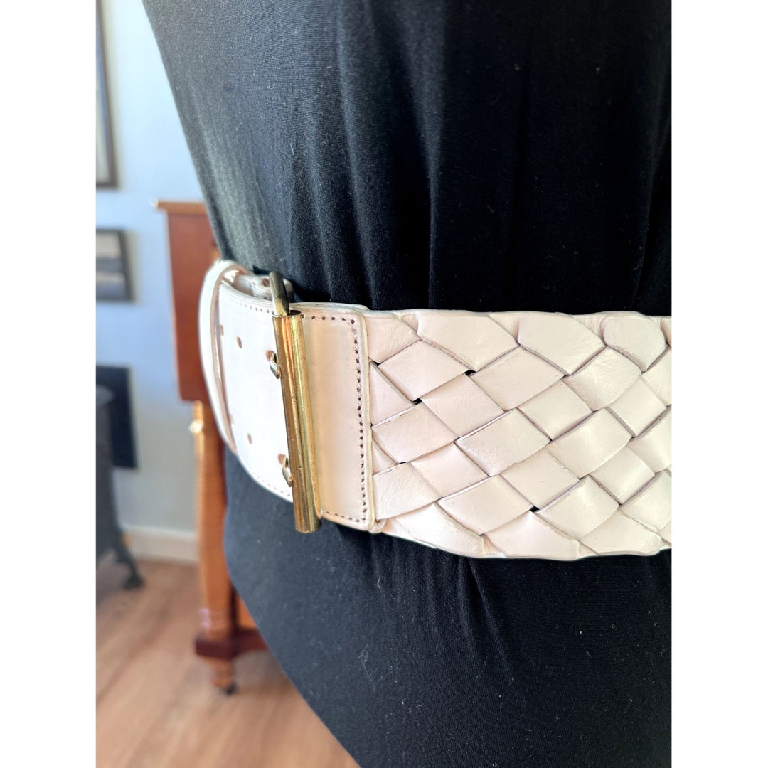 Vintage Wide Braided Bebe' Belt Petite / Small - Etsy