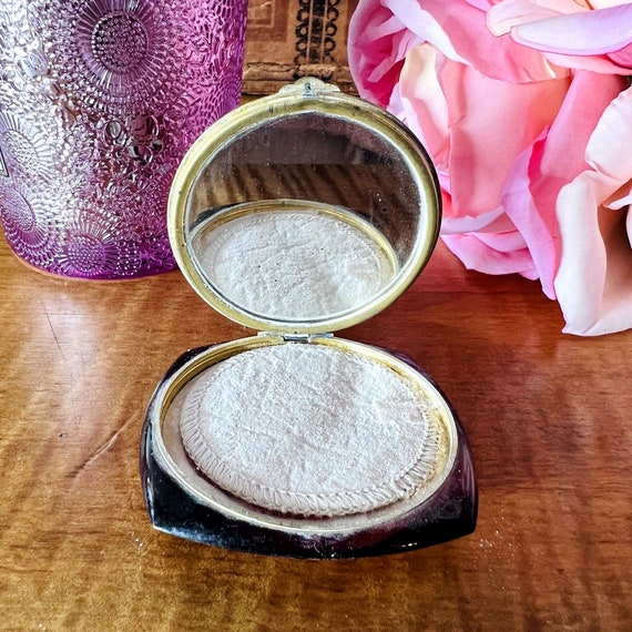 Vintage French 1940s Tortoise Shell Look And Shabby P… - Gem