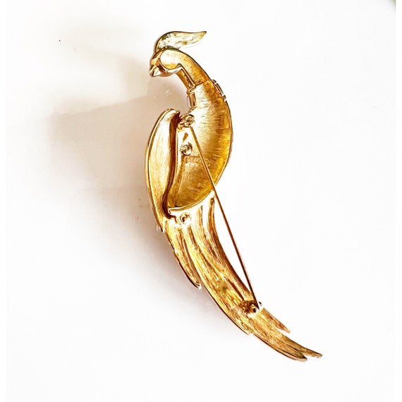 Vintage 1980's Monet Bird Of Paradise Statement Brooc… - Gem