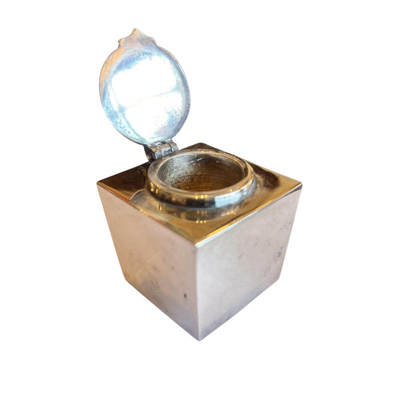 Antique Inkwells - Etsy