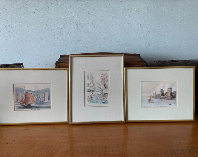 Thomas Lo Hong Kong Signed Numbered Limited Edition Framed Prints - Etsy