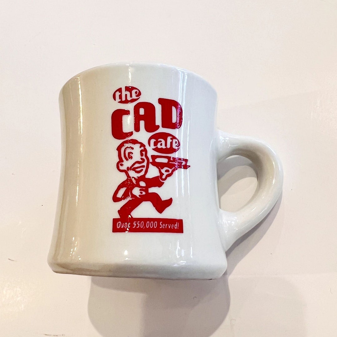 Vintage Genuine Autodesk Commemorate Coffee Mug Autocad Drafting ...
