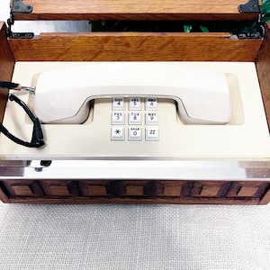 Mid Century 1960's / 1970's Executive Touch Tone Desk Phone in Polished ...