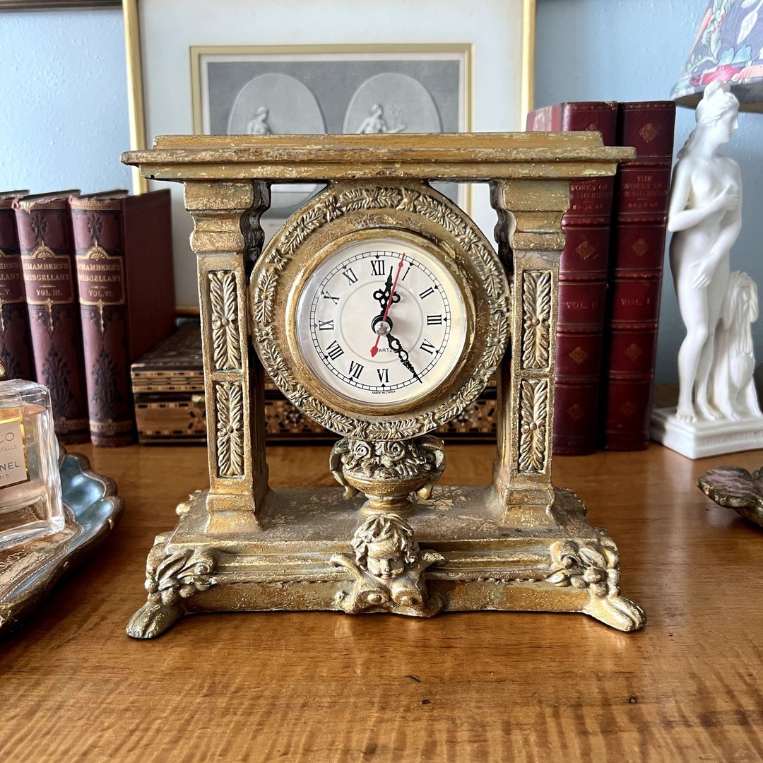 Old World Gold Ornate Baroque Style Decorative Shelf/desk or Mantel ...
