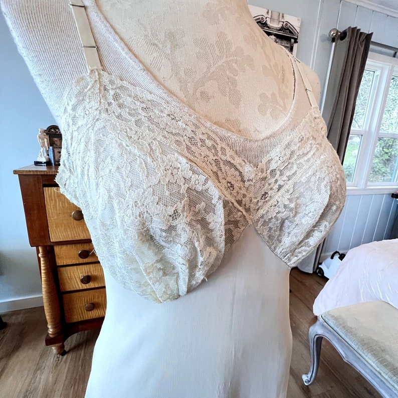 Vintage Sz 36 1960’s Vanity Fair Cream Nylon Lace Full Slip - Etsy