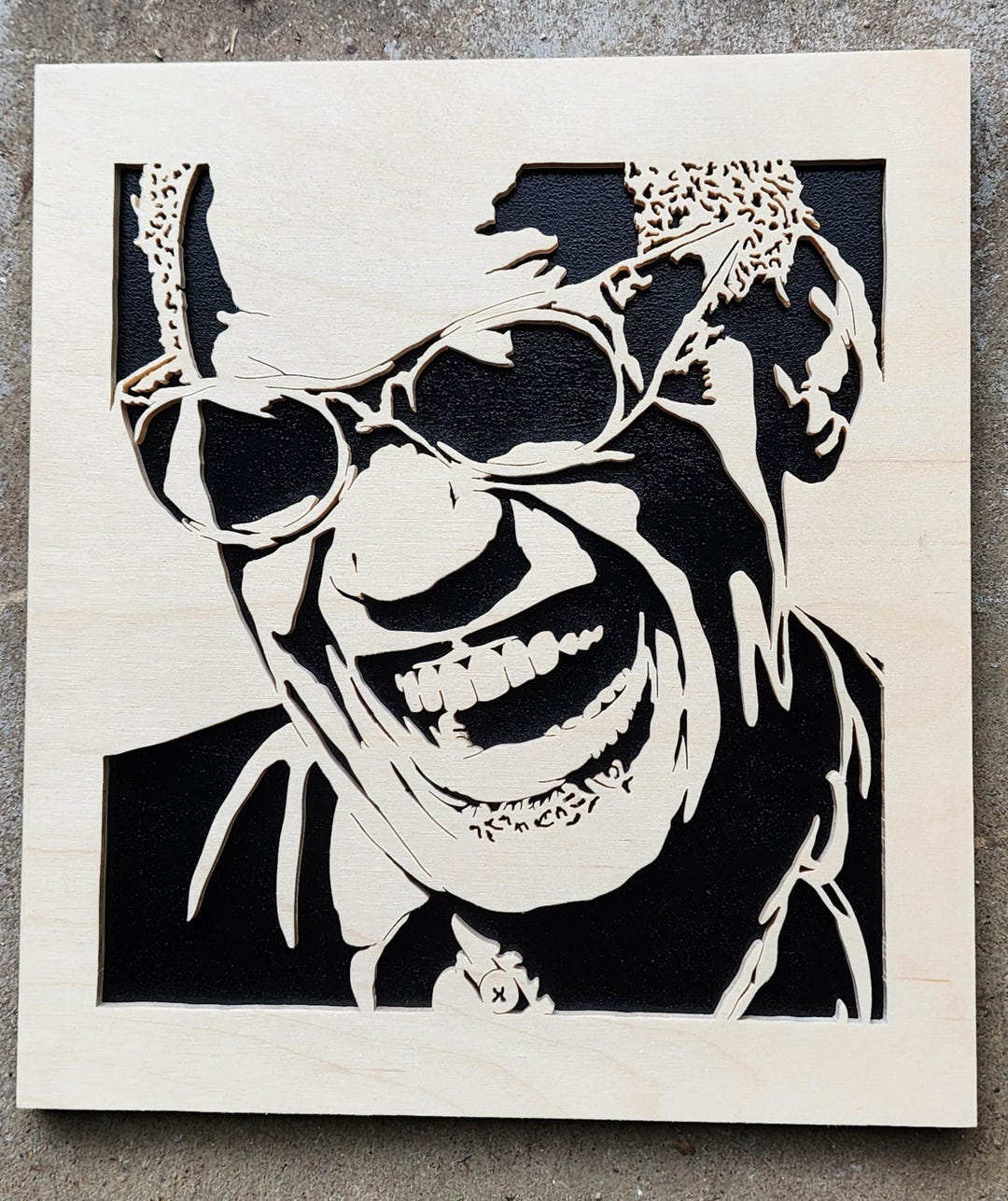 Ray Charles Hand Cut Scroll Saw Art - Etsy