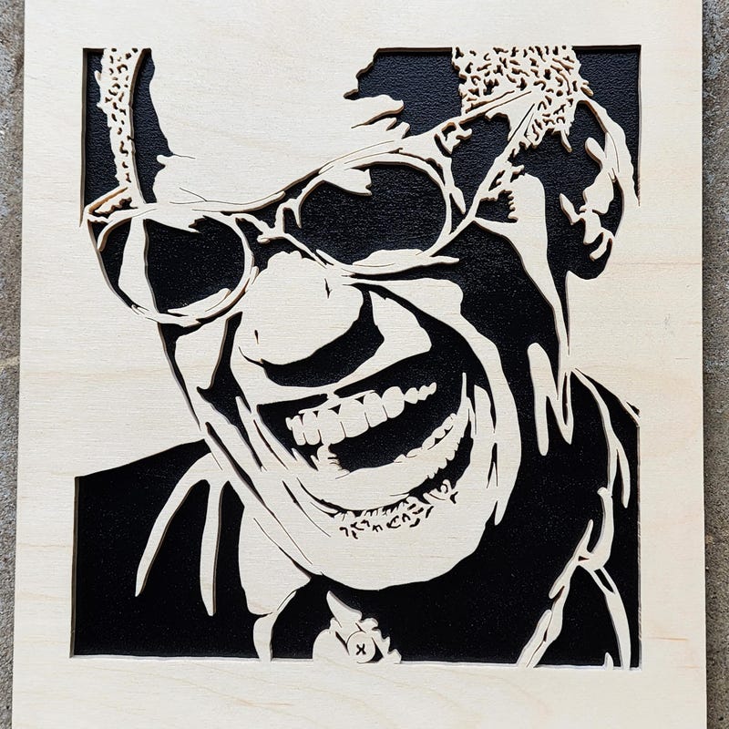 Scroll Saw Portrait - Etsy