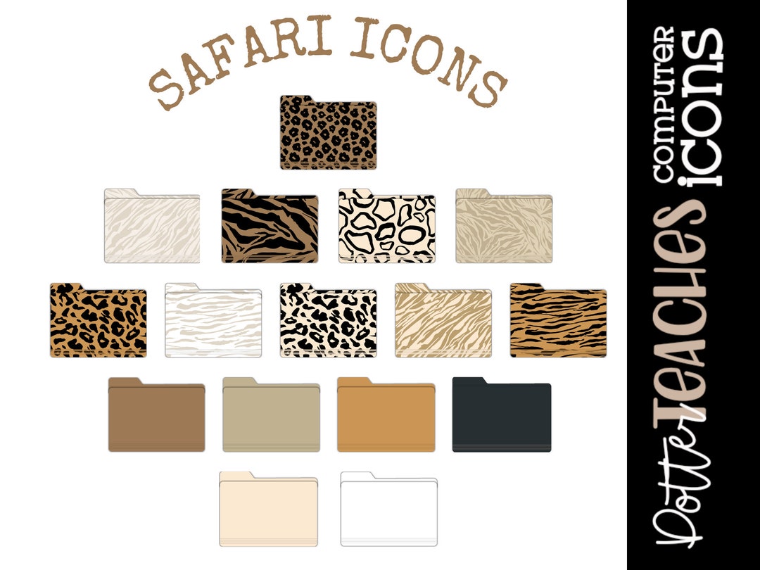 Safari One Themed Computer Icons Folder Mac & PC - Etsy
