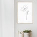 One Line Cosmos Flower, Botanical One Line, Cosmos Flower Line Art ...