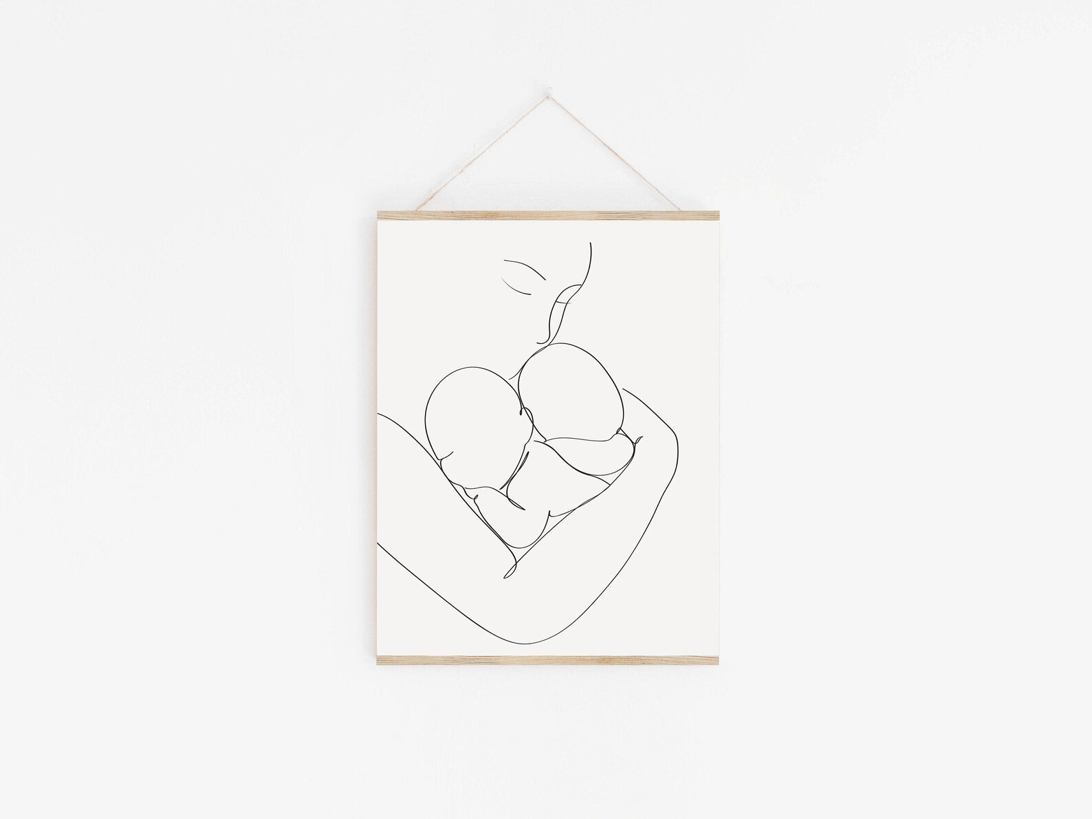 Twins Line Art Twins Print Twins Printable Twins Line - Etsy
