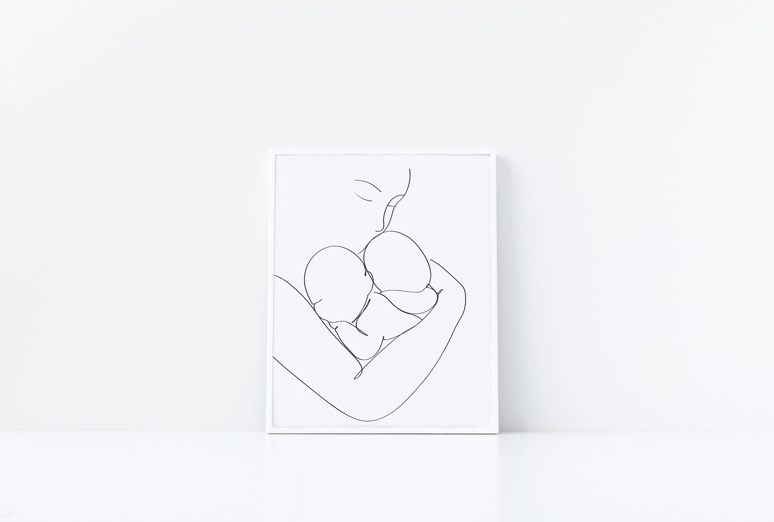 Twins Line Art Twins Print Twins Printable Twins Line - Etsy