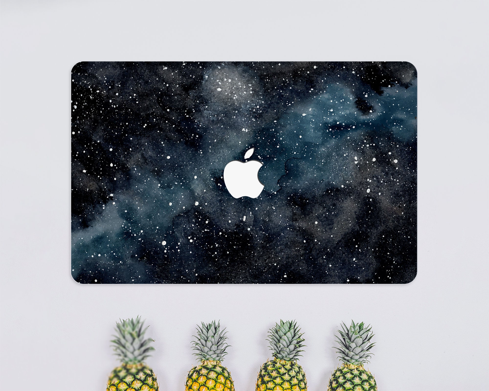 Space Laptop Decal Computer Vinyl Sticker Watercolor Space - Etsy