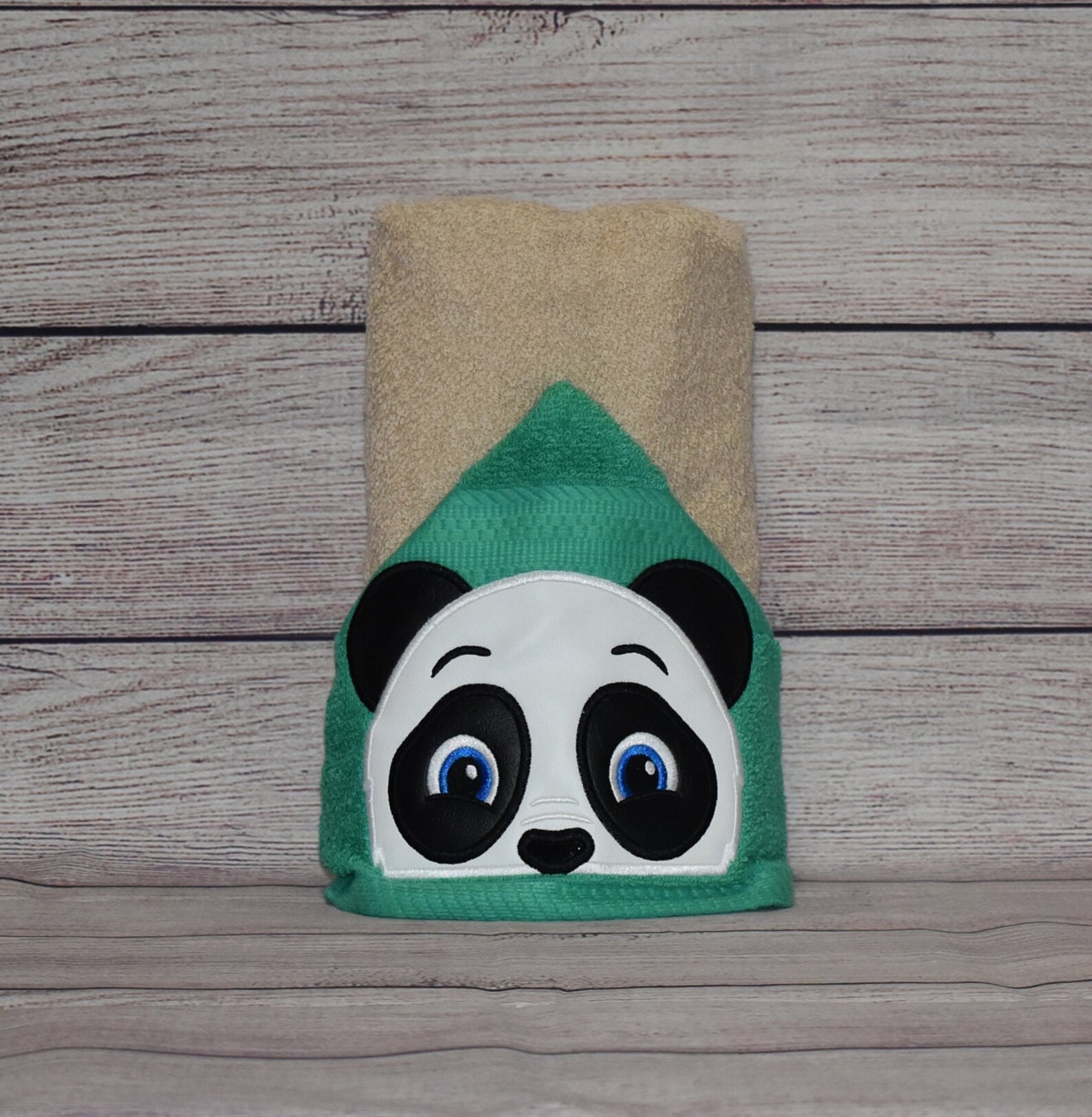 Personalized Panda Hooded Towel for Kids, Gifts for Kids, Hooded Bath ...
